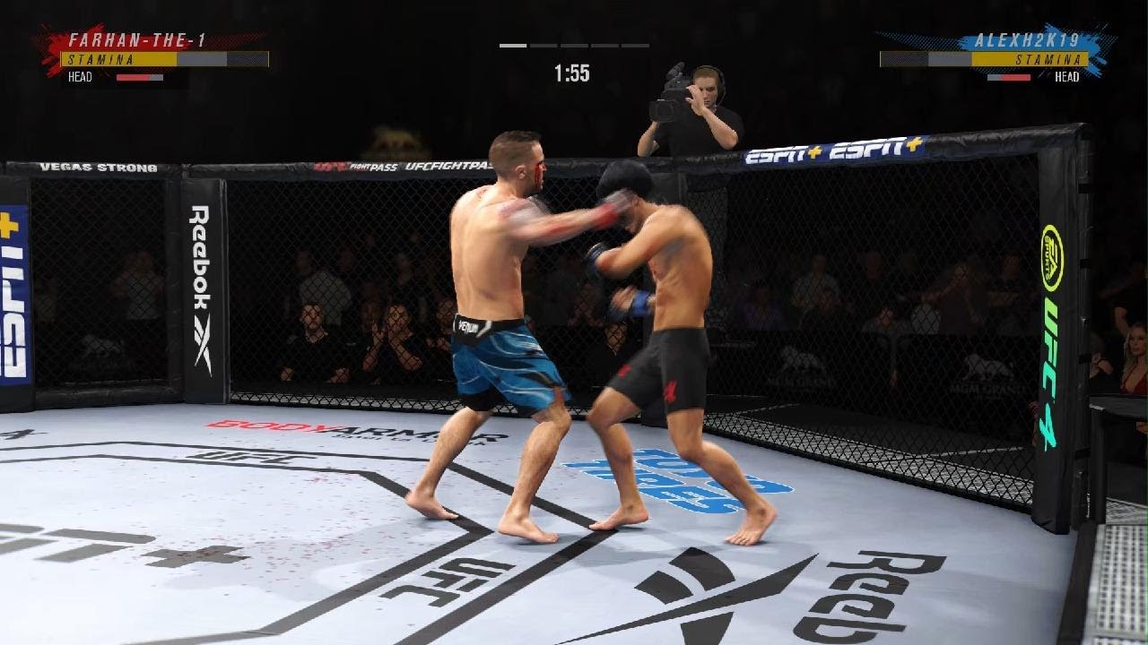UFC 4- Huge right hook! - YouTube