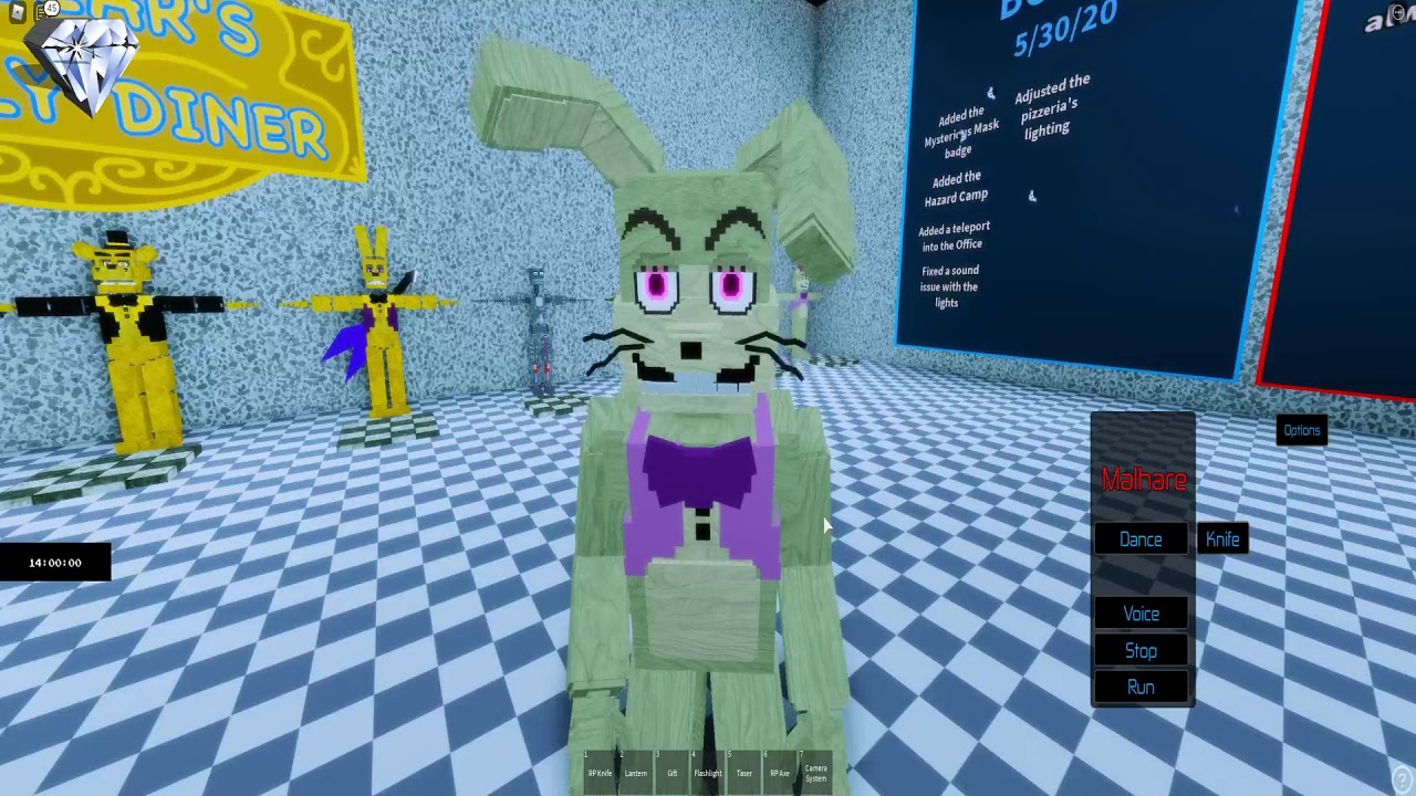 Fazbear's Revamp P1 - КРИПОВЫЙ ЗАЯЦ - YouTube