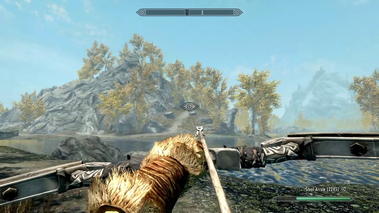 Doing hunting on Skyrim - YouTube