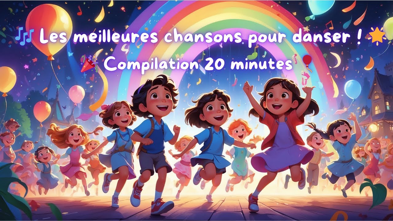 🎶 Bougeons Ensemble ! Compilation de 20 Minutes pour Danser avec les ...