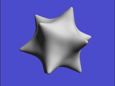 Shape Transformation Using Variational Implicit Functions - YouTube