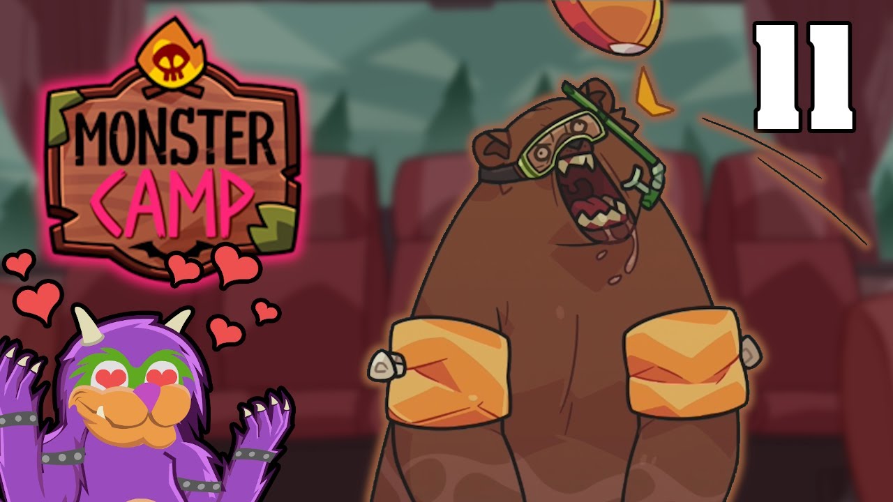 SECRET Route | THE BEAR - Monster Camp (Monster Prom 2) | Ep 11 - YouTube