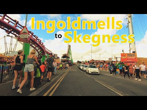 Ingoldmells to Skegness - VIRTUAL BIKE RIDE - YouTube