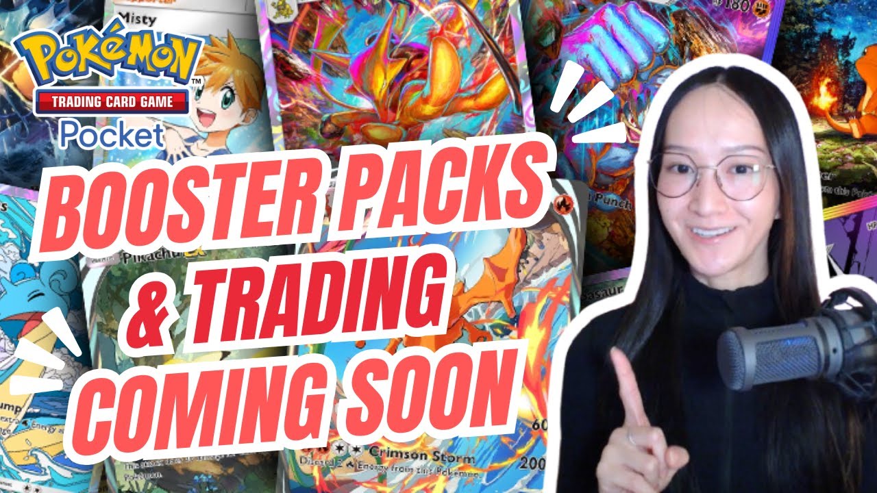 ⭐ Booster Packs & Trading Coming to Pokémon TCG Pocket!? ⭐ - YouTube