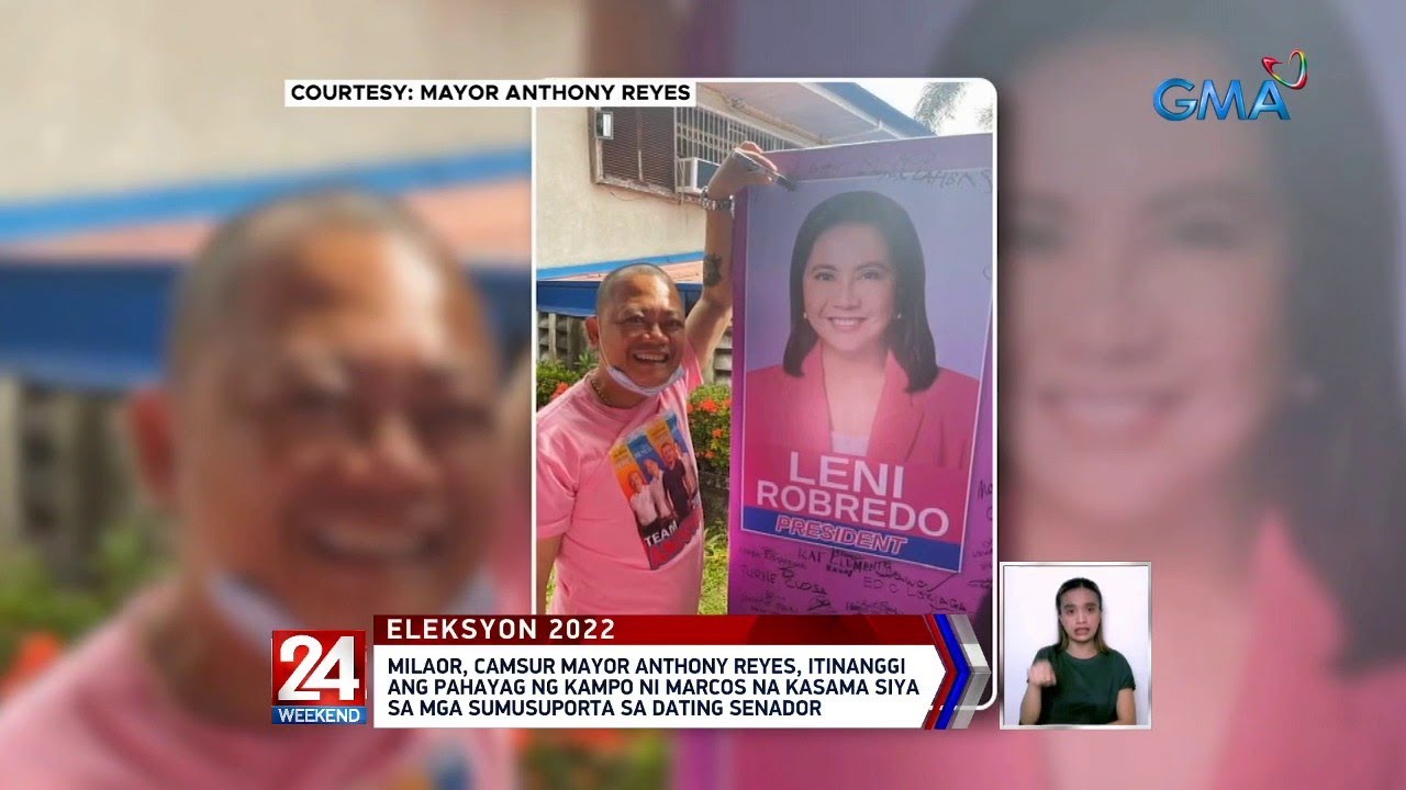 Milaor, CamSur Mayor Anthony Reyes, itinanggi ang pahayag ng kampo ni ...