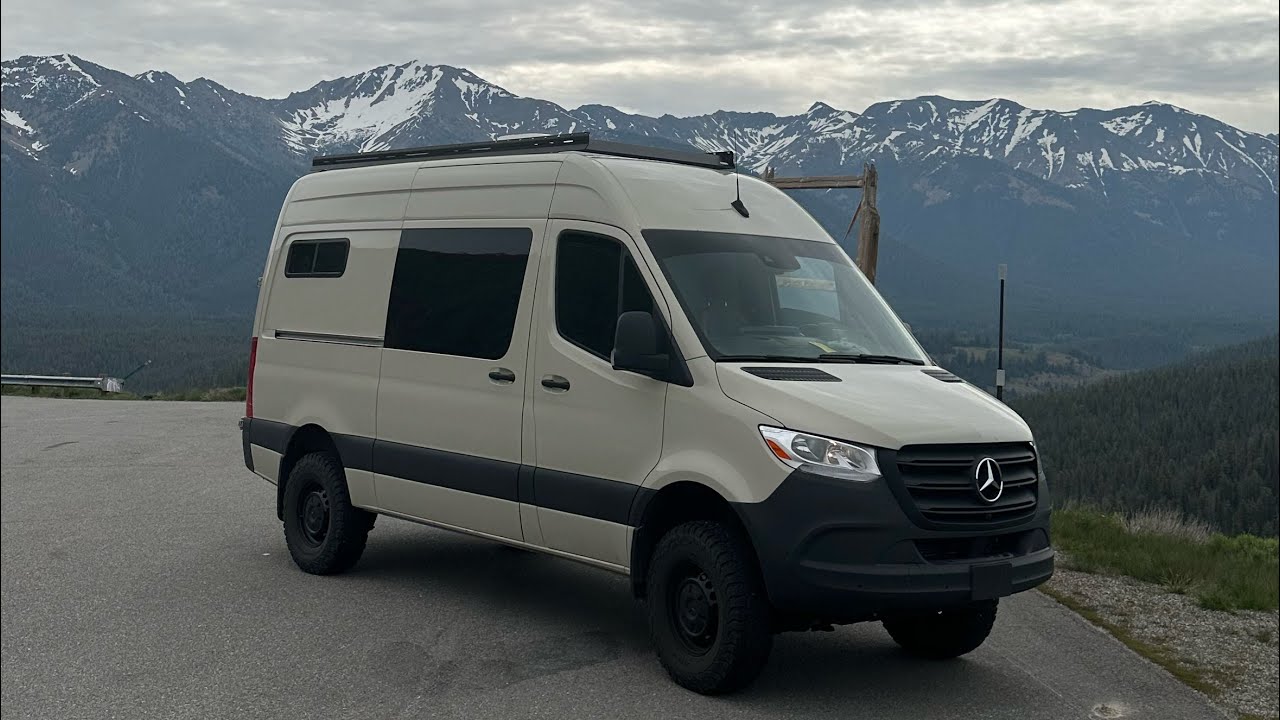 Van Life Tour! Inside my custom Mercedes Benz Sprinter - YouTube