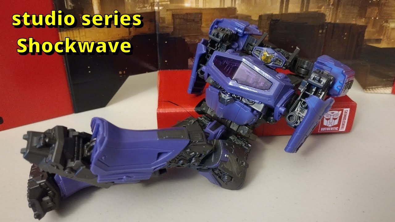Transformer Studio Series Shockwave (Bumblebee movie) overview - YouTube