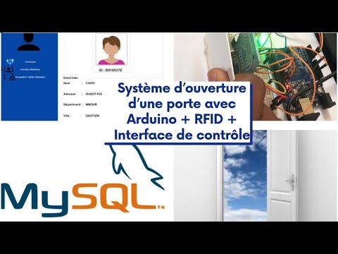 Conception de l'interface du système d'accès avec Arduino, MySQL Ep5 ...