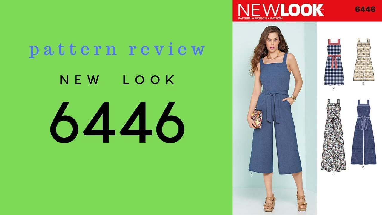 Pattern Review New Look 6446 - YouTube