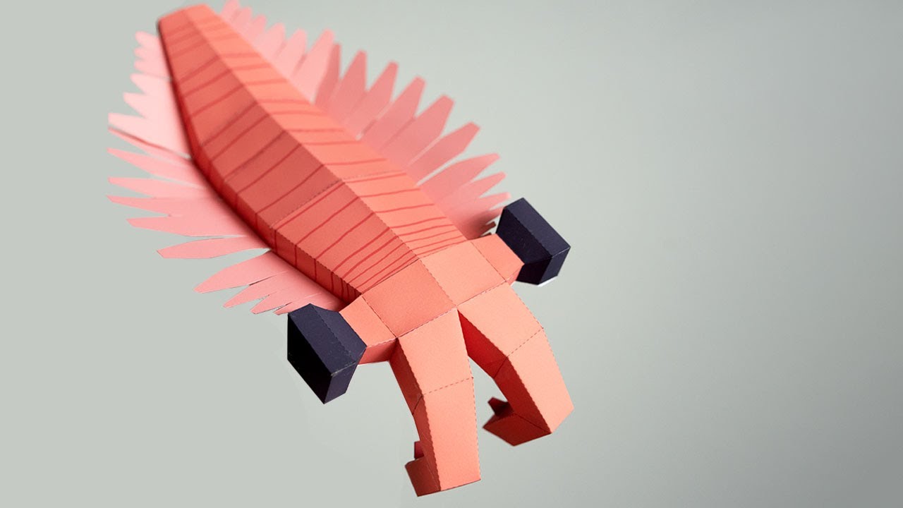 Anomalocaris Papercraft - YouTube