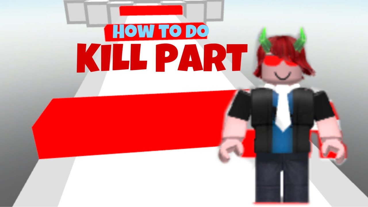 How to make kill part #roblox #robloxstudio #tutorial - YouTube