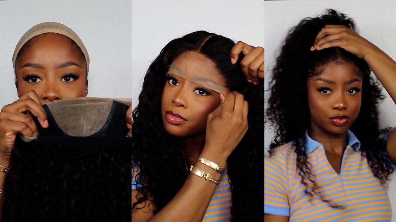 Watch Me Install + Style This Wet and Wavy Lace Front Wig | LuvMe Hair ...