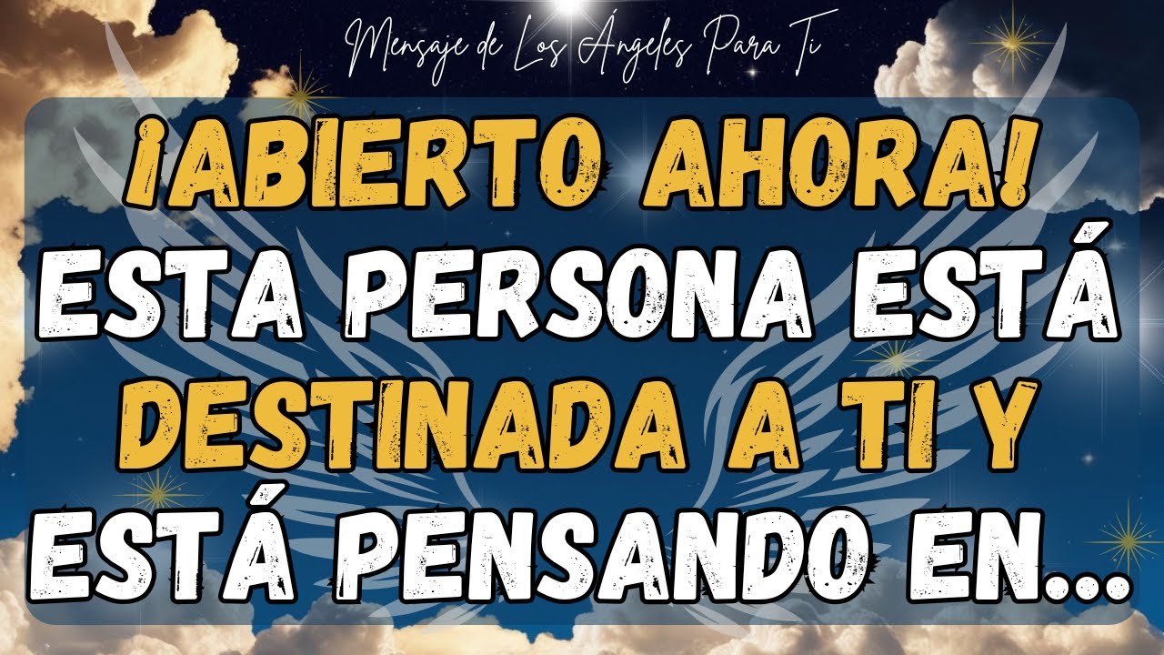 La Persona que Te Está Pensando en Ti ¡Revelada Ahora! - YouTube