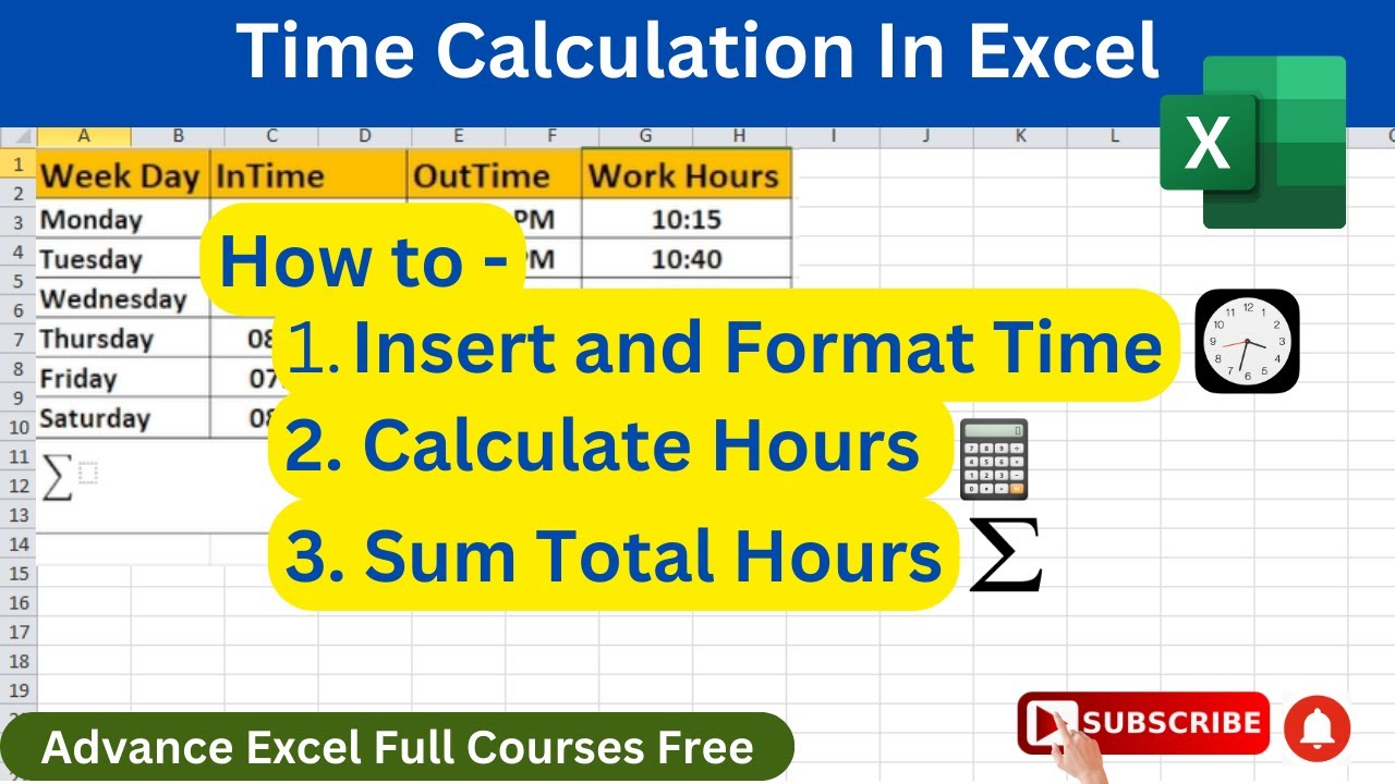Time Calculation In Excel In Hindi Clear Your Concept Regarding time-calculation-in-excel-in-hindi-clear-your-concept-regarding