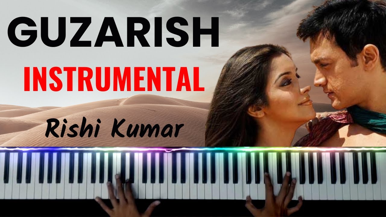 Guzarish Piano Instrumental | Karaoke | Ringtone | Notes | Ghajini ...