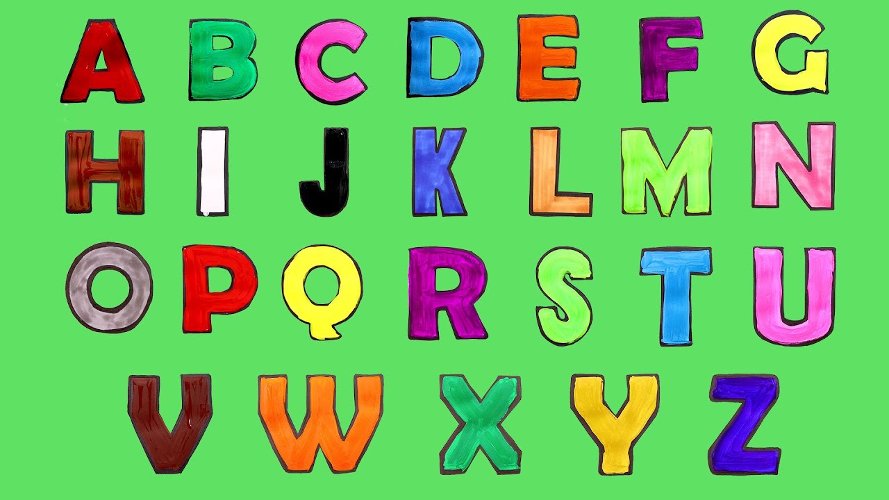 ABC Song - Phonics Song with words - Alphabet Song for Children - A for ...