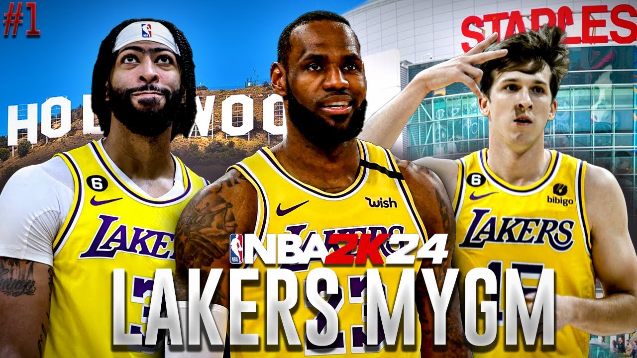 NBA 2K24 LA Lakers MyGM EP #1 - Time To Start Building This Dynasty ...