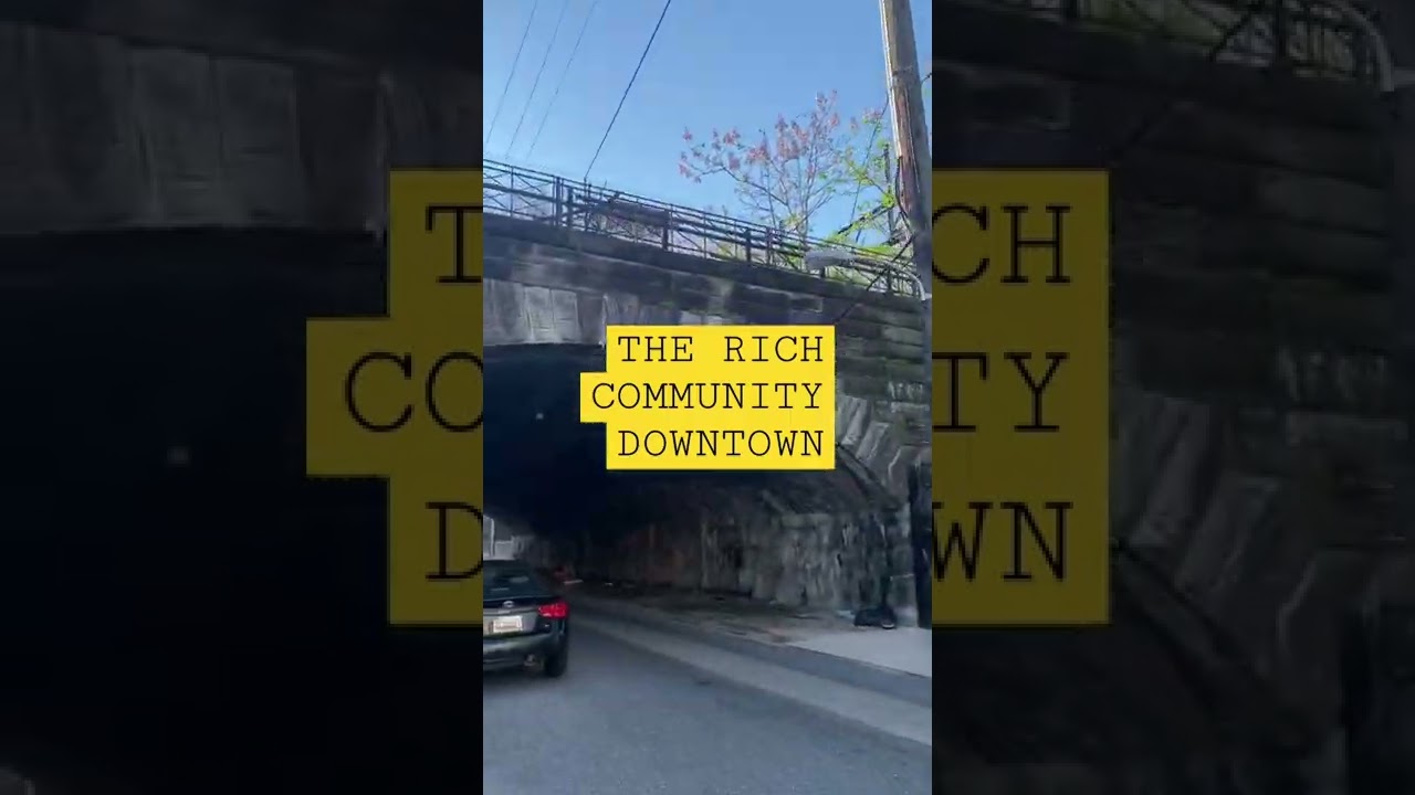 The rich Community Downtown USA 🇺🇸 #viral #short #america be careful ...
