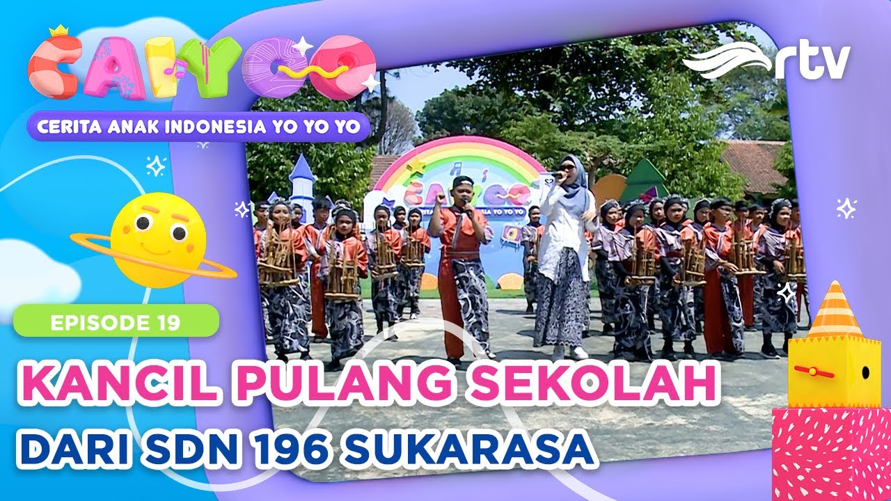 MAIN BERSAMA DI SDN 196 SUKARASA BANDUNG | CAIYOO RTV - YouTube