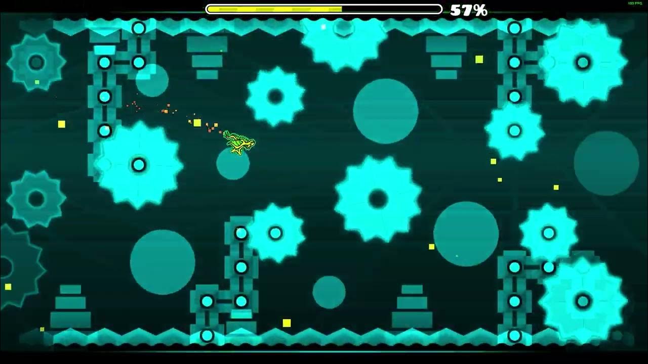 Geometry Dash [Insane Demon] - Cyber Chaos Original 100% by Hinds - YouTube