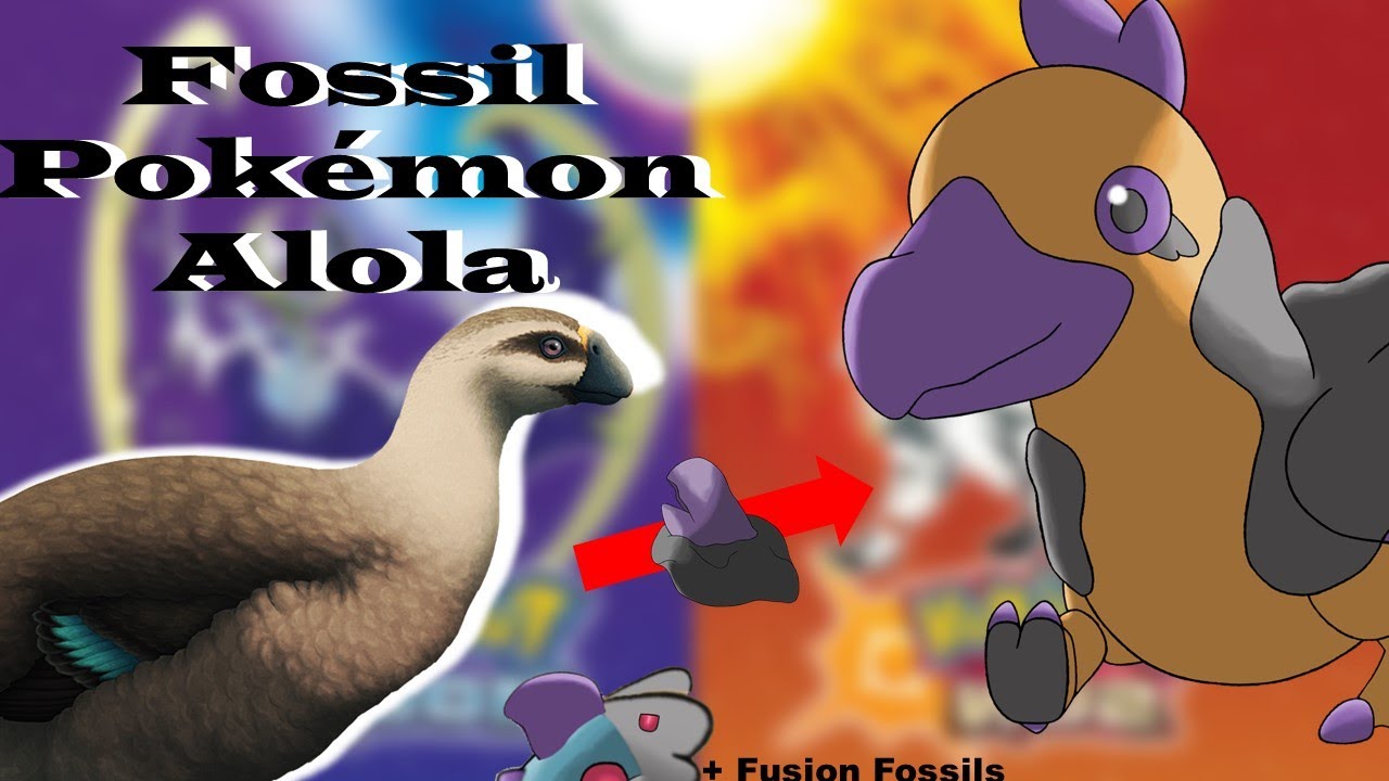 Creating BRANDNEW Fossils for ALOLA | Fusion Fossils Ep. 7 ...