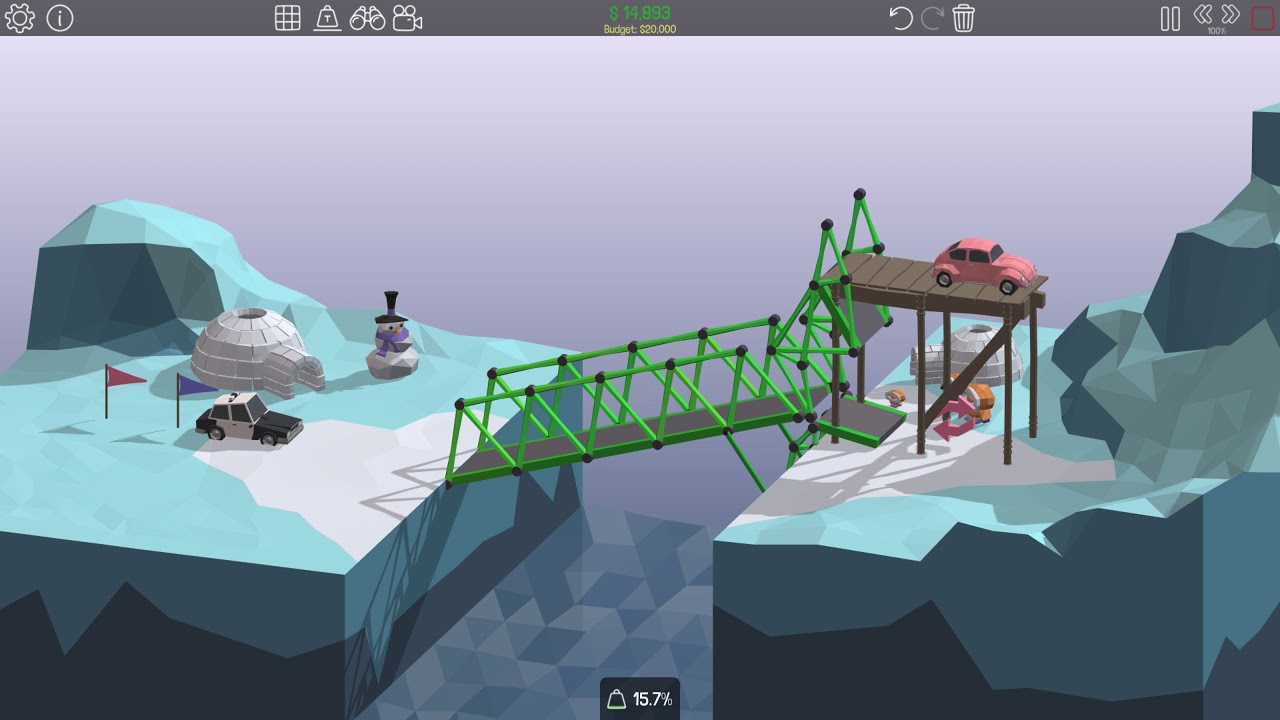 Poly Bridge 3-15 - YouTube