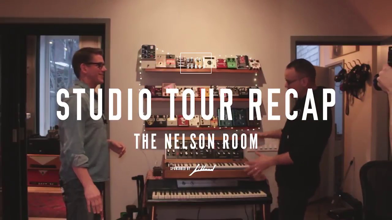 Studio Tour Recap: The Nelson Room - Guitar Pedals & MiniMoog - YouTube