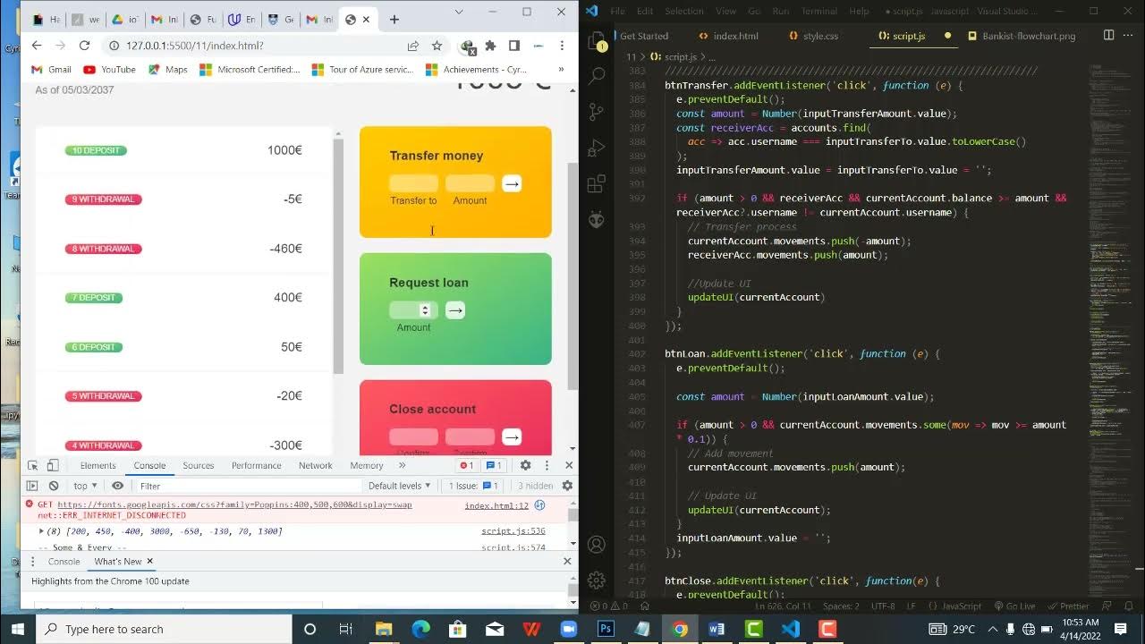 Bankist App Javascript Project Es6 Ecma Script Youtube