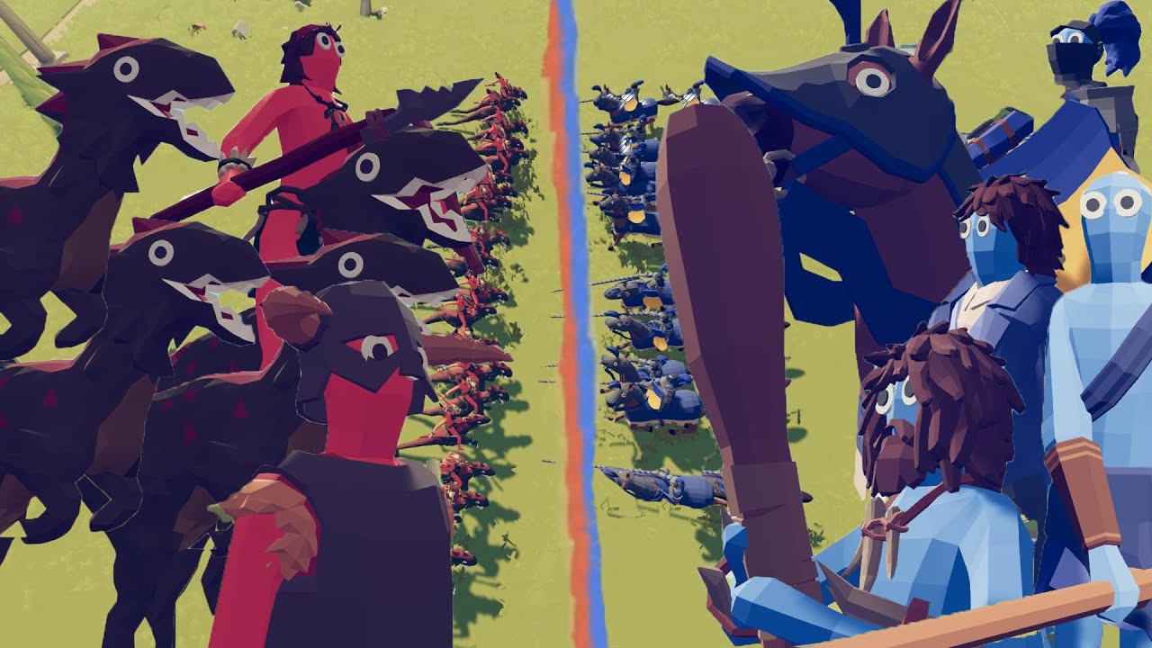 Dragonborn Shouts and Raptor Mounts - Totally Accurate Battle Simulator ...