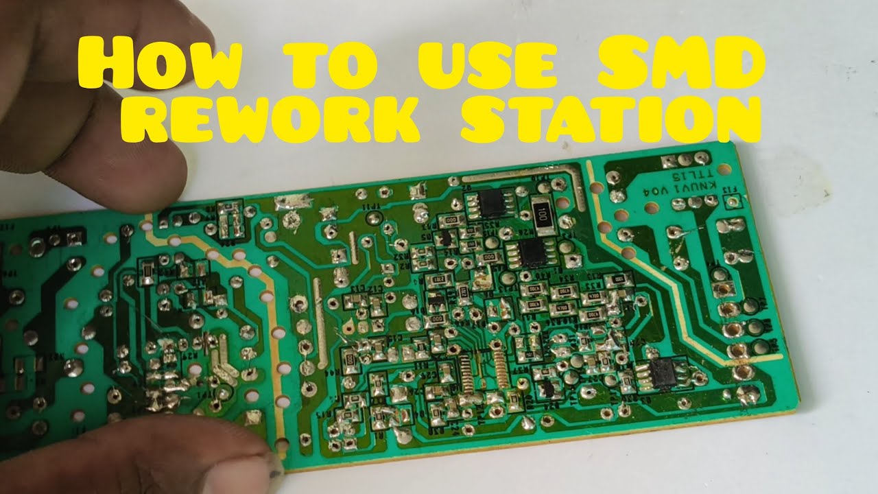 how to use SMD rework station first time#nakam creat#SMD rework station ...