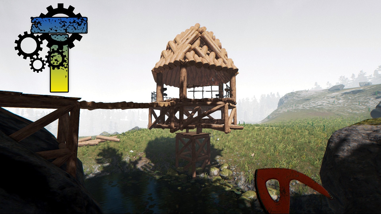 The Forest - Building Tutorial 1 : secret of custom stairs (german ...