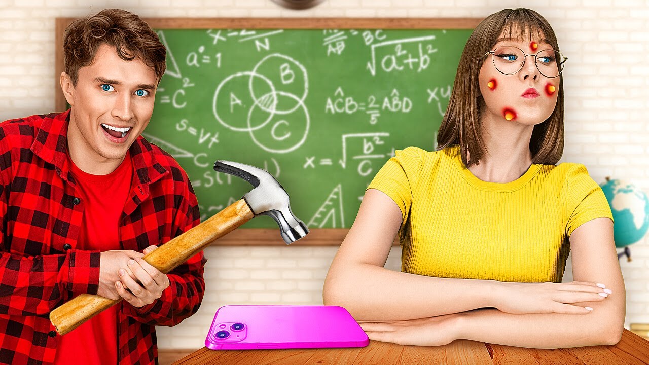 COOL STUDENTS VS ANGRY TEACHER | Top School Pranks That Drive the ...