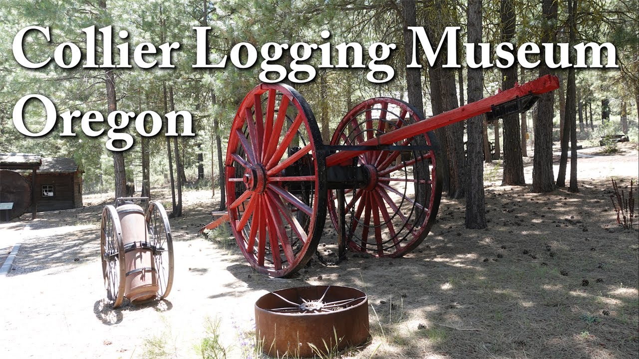 A walk through of the Collier Logging Museum in Oregon - YouTube
