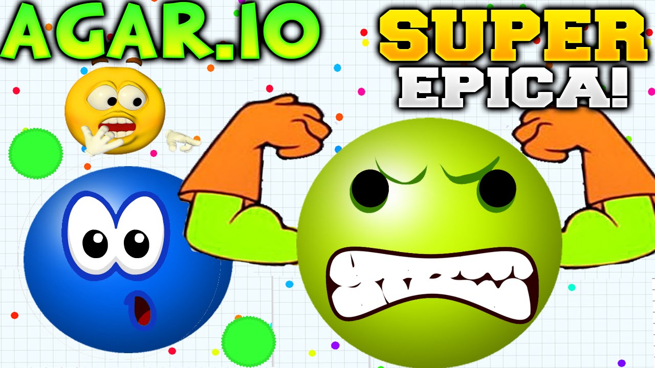 AGAR.IO LA PARTIDA MAS EPICA! AGARIO CON SUPER VELOCIDAD (TOP 1 ...