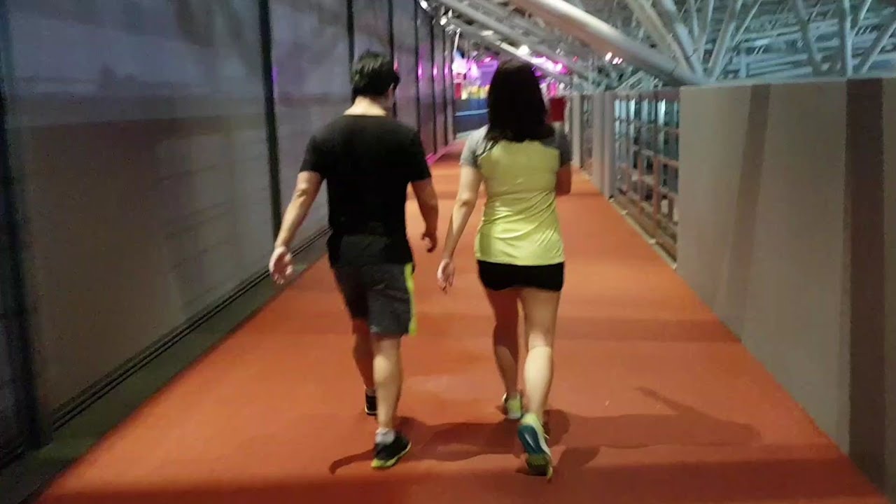 Running track in Our Tampines Hub OTH Singapore One Full Round 705m ...
