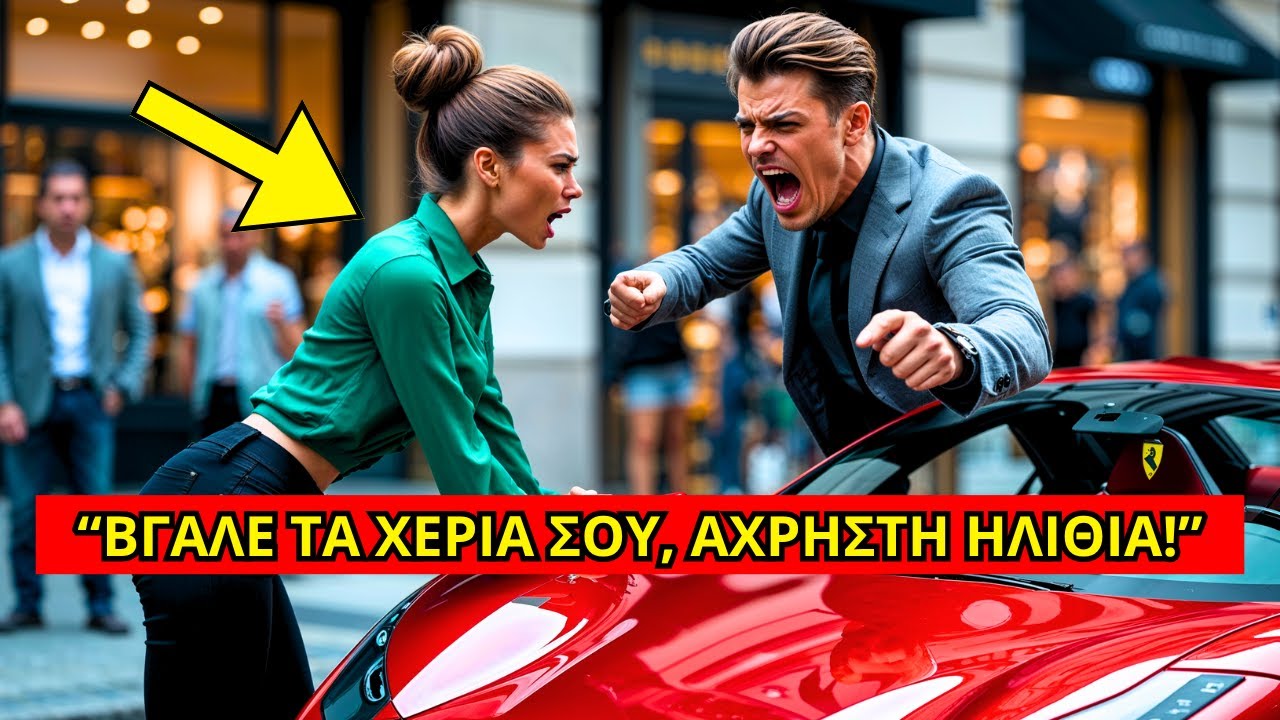 ΔΙΣΕΚΑΤΟΜΜΥΡΙΟΥΧΟΣ ΦΩΝΑΞΕ ΣΕ ΓΥΝΑΙΚΑ ΠΟΥ ΑΓΓΙΞΕ ΤΗ FERRARI ΤΟΥ, ΑΛΛΑ ...