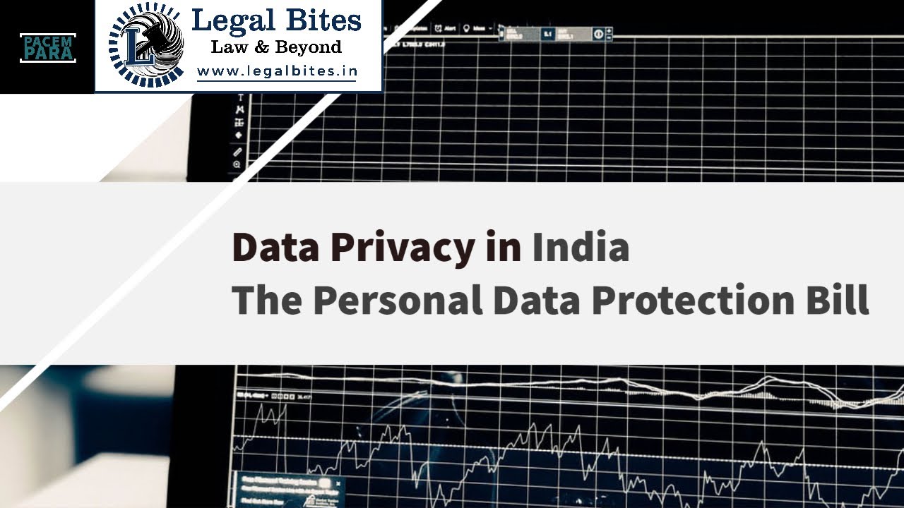 Data Privacy in India | The Personal Data Protection Bill - YouTube