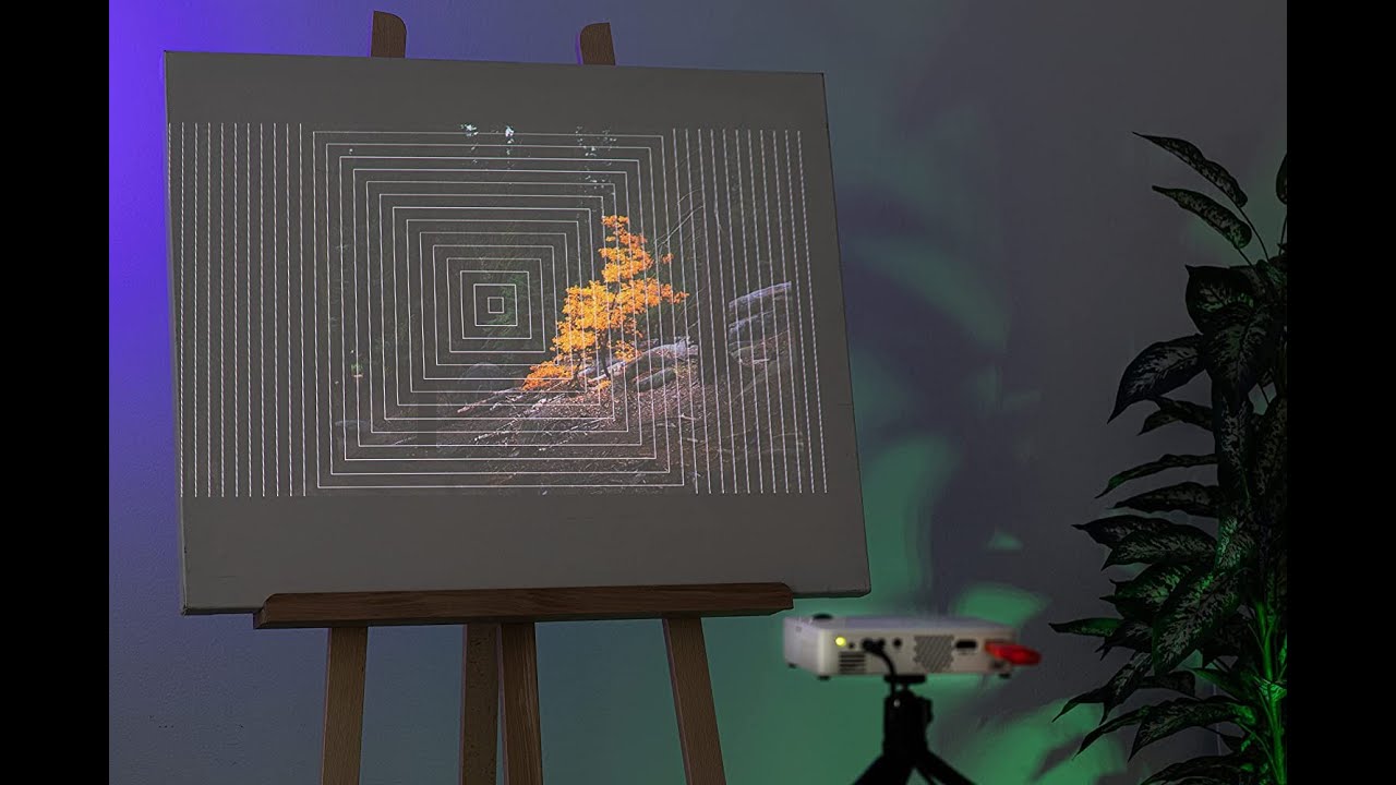 Artograph Flare 450 Review - Pros & Cons - Digital Art Projector - YouTube