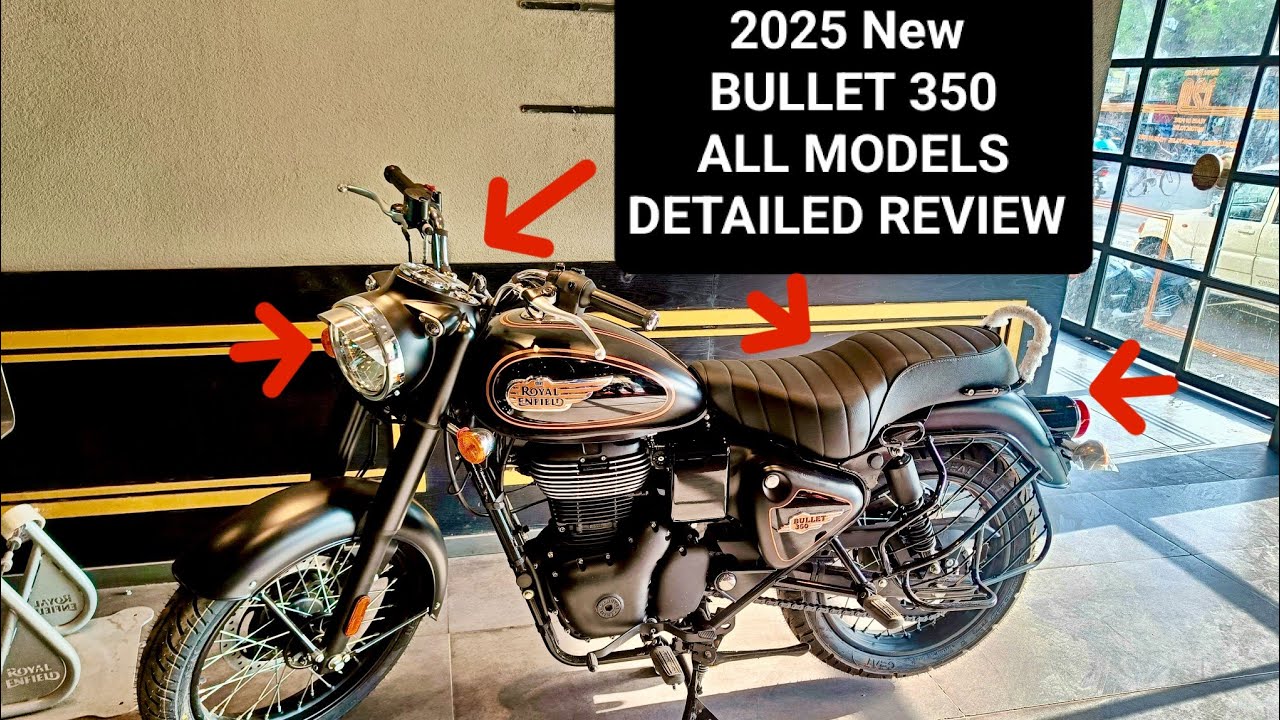 2025 New Royal Enfield Bullet 350 All Models Updates Features Price ...