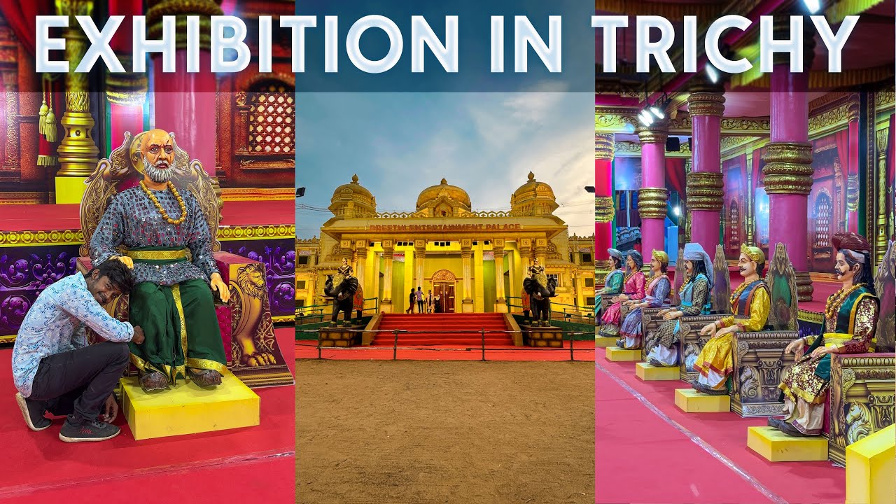 Mysore Palace Exhibition @ Trichy Vestry School Ground #Trichy360 # ...