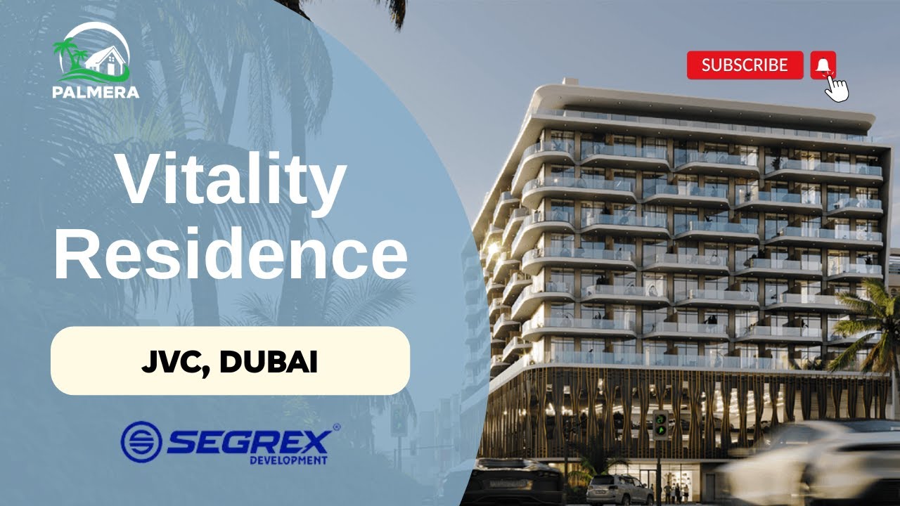Segrex Vitality Residence at JVC, Dubai - YouTube