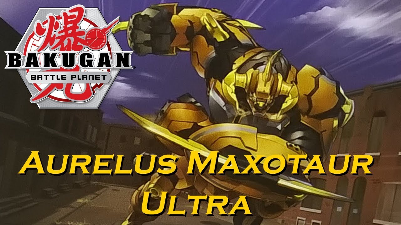 Aurelus Maxotaur Ultra Unboxing | Bakugan Battle Planet Wave 1 - YouTube