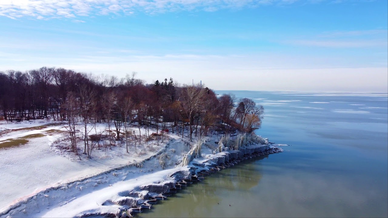 Osborne Park Willoughby Ohio and Surrounding Shoreline - YouTube
