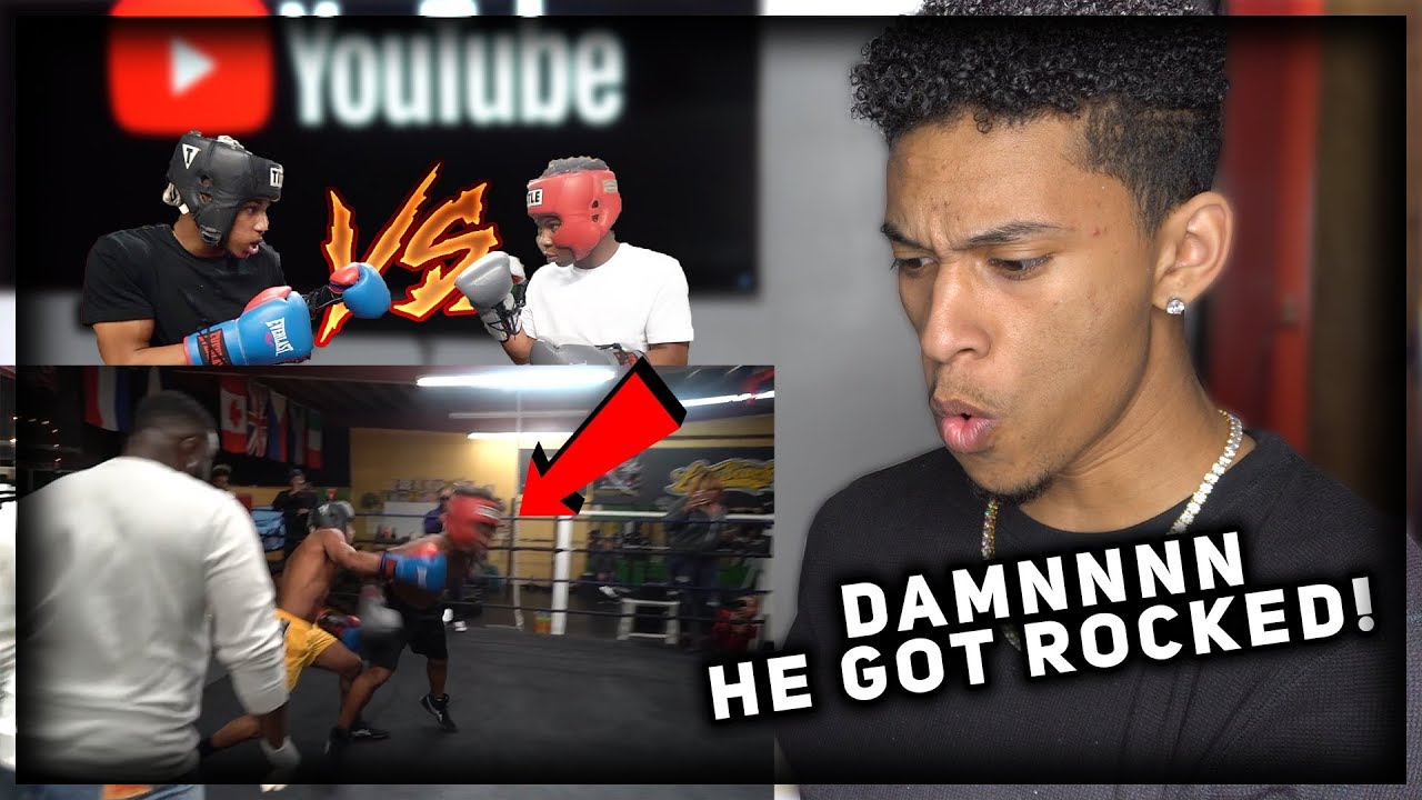 DDG VS. DESHAE FROST FULL BOXING MATCH! *REACTION* 😱 - YouTube