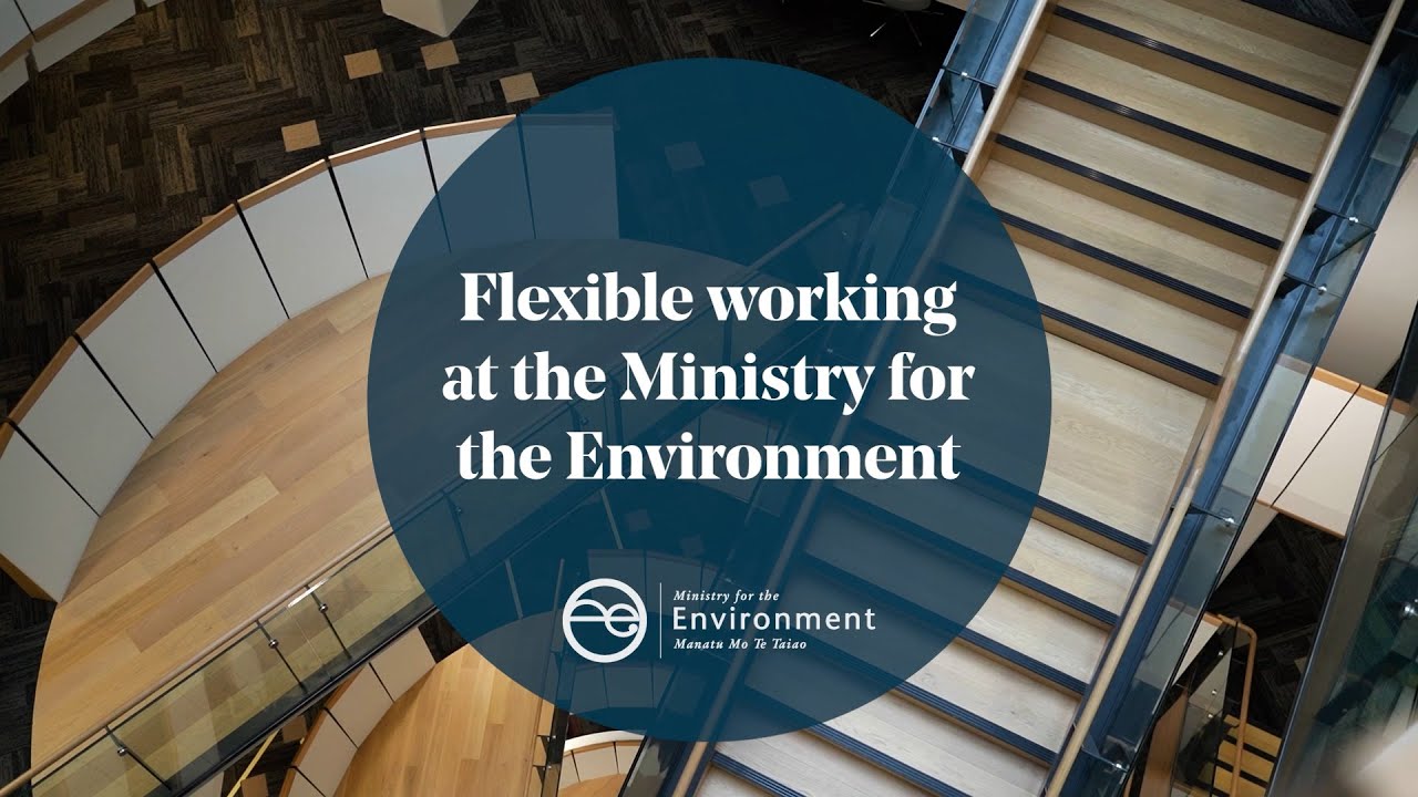 Flexible working at the Ministry for the Environment - YouTube