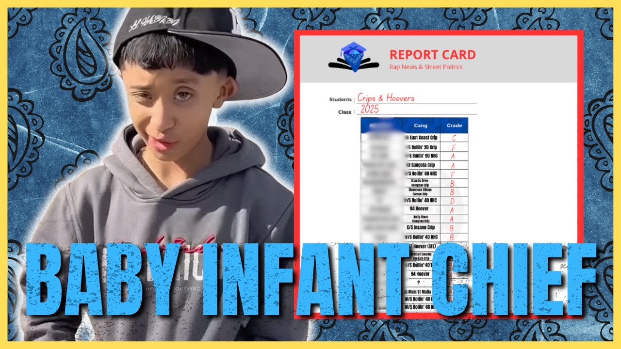 Baby Infant Chief | Insane Crip | Crip Report Card - YouTube