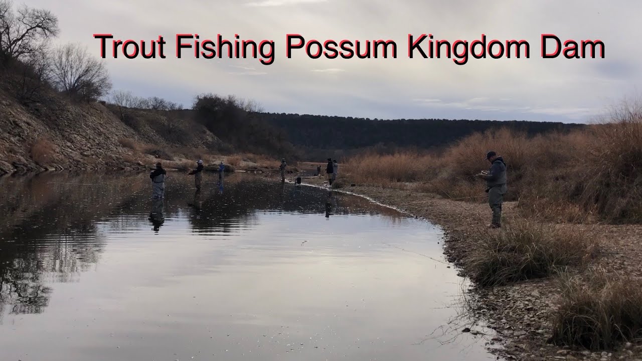 Trout Fishing Possum Kingdom Dam - YouTube