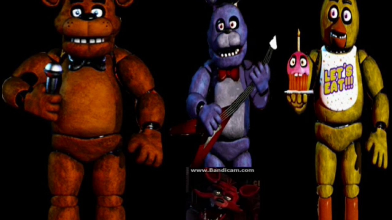 Animatronics sings fnaf song - YouTube