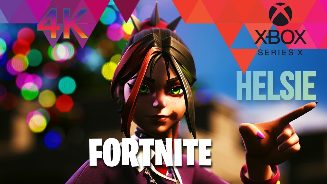 FORTNITE Battle Royale HELSIE Skin with Nightshade Boba Back bling ...
