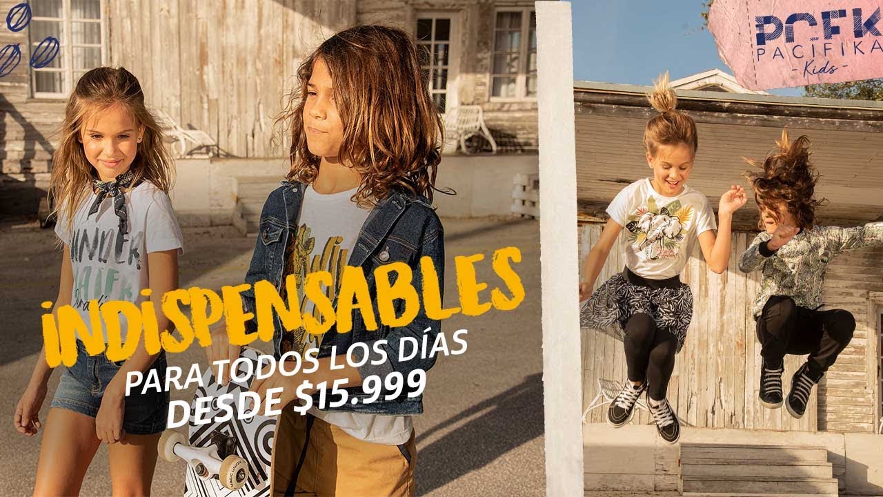 PCFK KIDS Indispensables desde $15.999 | PACIFIKA - YouTube